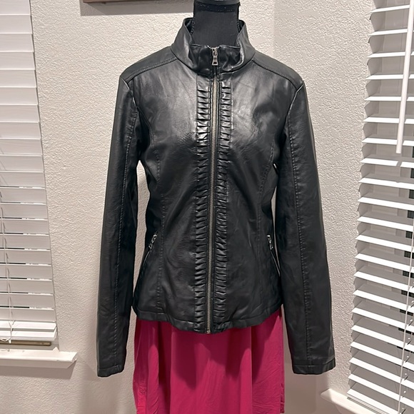 New Look | Jackets & Coats | New Look Leather Look Jacket | Poshmark